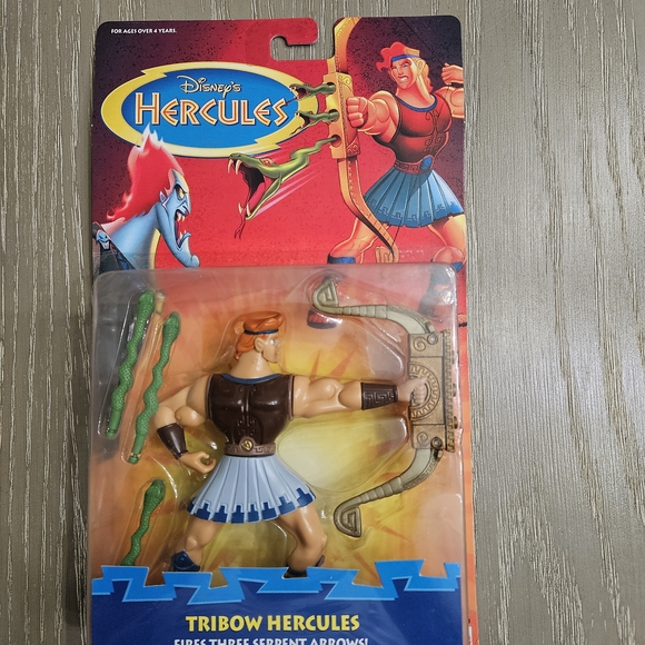 Disney | Toys | Disney Hercules Tribow Action Figure Blue And Brown ...